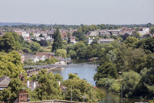 Views from Chester Castle - So Counties