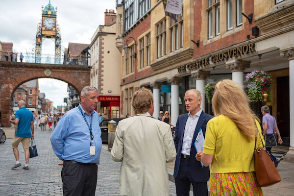 Chester blossoms for RHS competition - So Counties