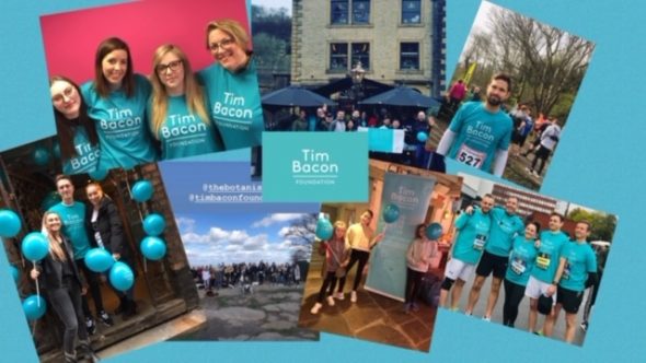 Fundraising for the Tim Bacon Foundation - So Counties