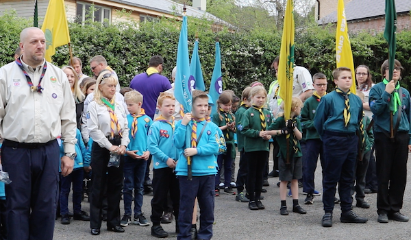 Over 100 attend St George’s Day parade in Alderley Edge - So Counties