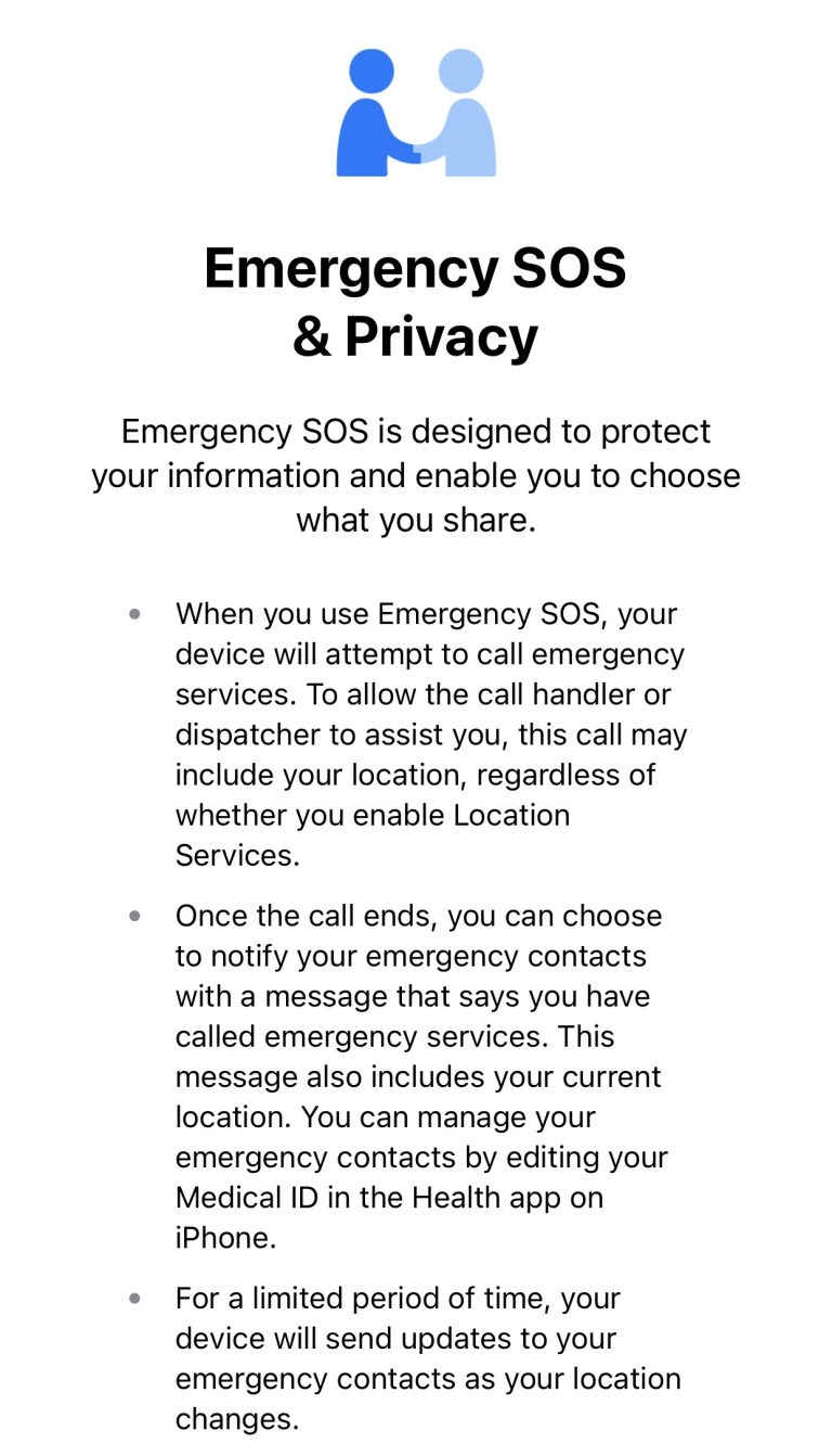 How to use ‘Emergency SOS’ on iPhone - So Counties