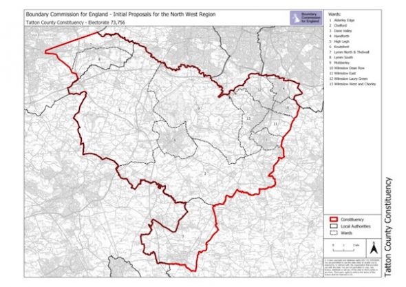 Boundary Commission for England’s review of constituencies in Cheshire ...