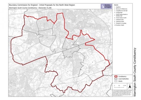 Boundary Commission for England’s review of constituencies in Cheshire ...