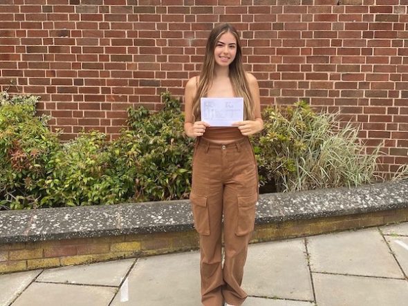 A Level students celebrate at The Catholic High School Chester - So ...