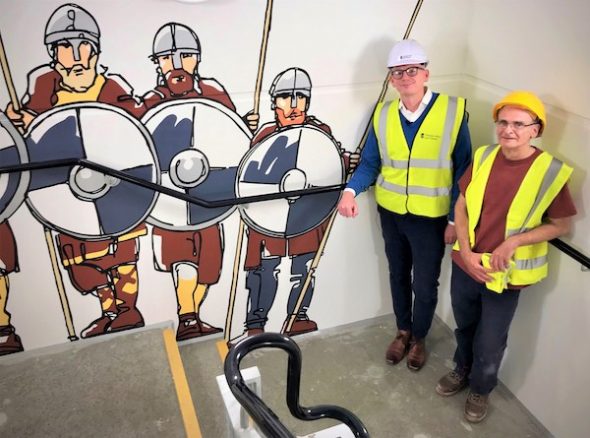 New Chester Northgate car park murals celebrate 2,000 years of history ...