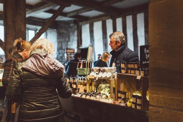 Haddon Hall prepares to welcome visitors to annual Christmas market ...
